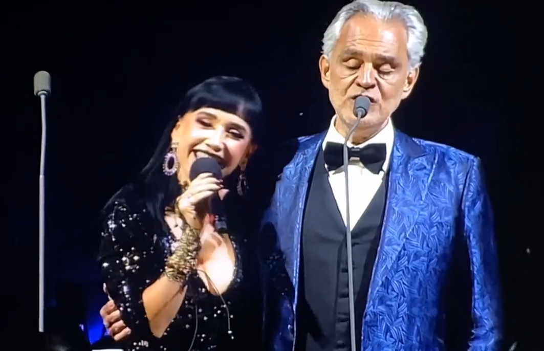 Susana Zabaleta vuelve a cantar en dueto con Andrea Bocelli