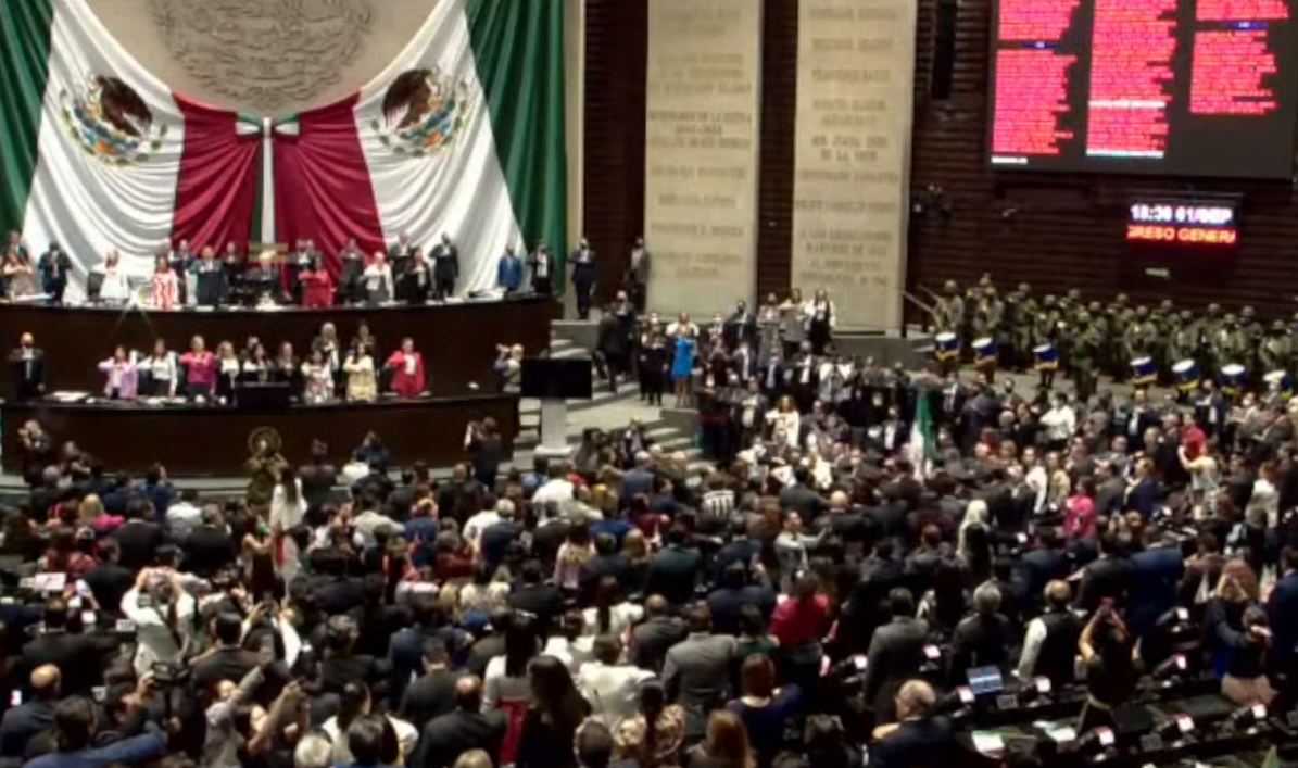 En marcha periodo ordinario en el Congreso de la Unión; reciben informe ...