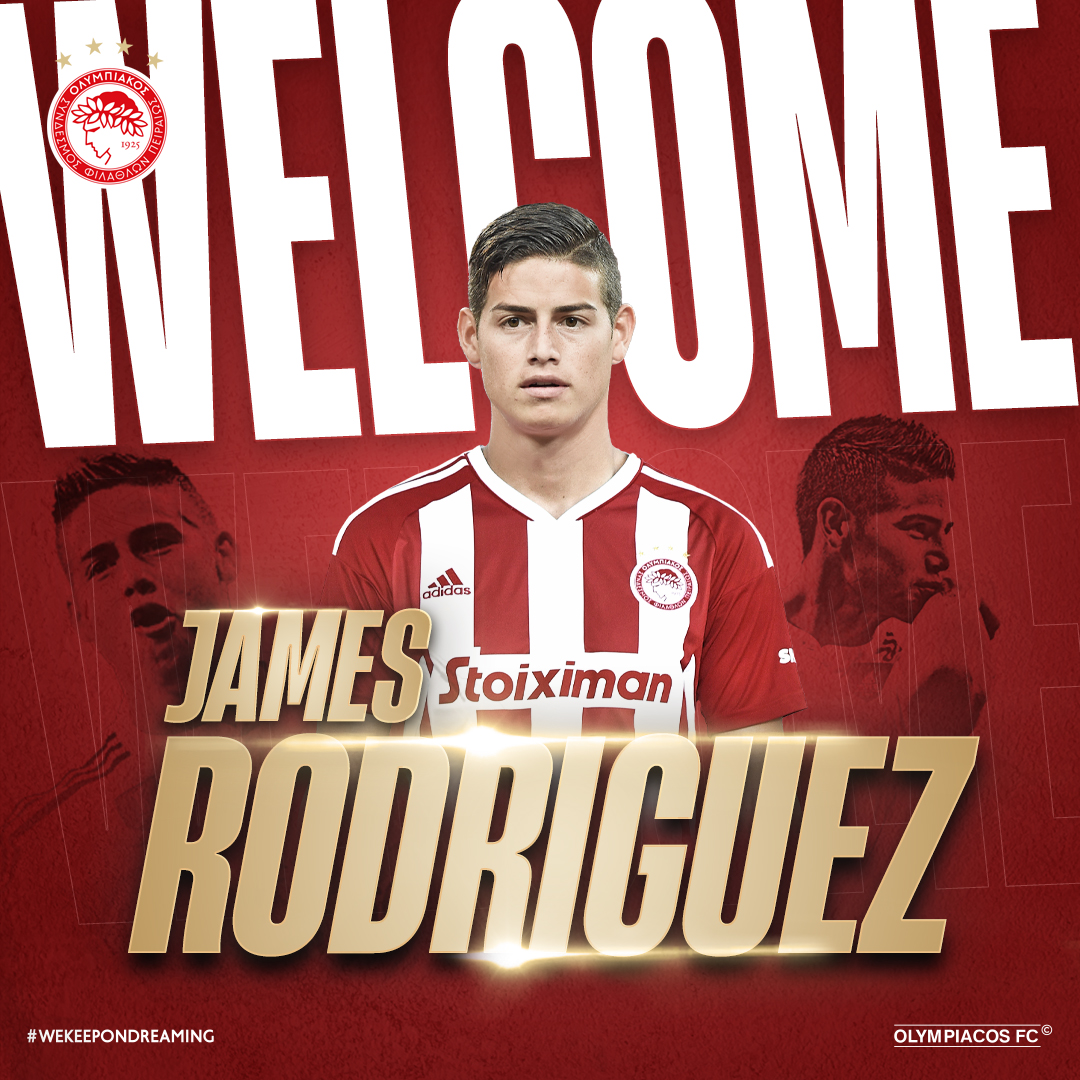 James Rodríguez es de Olympiacos