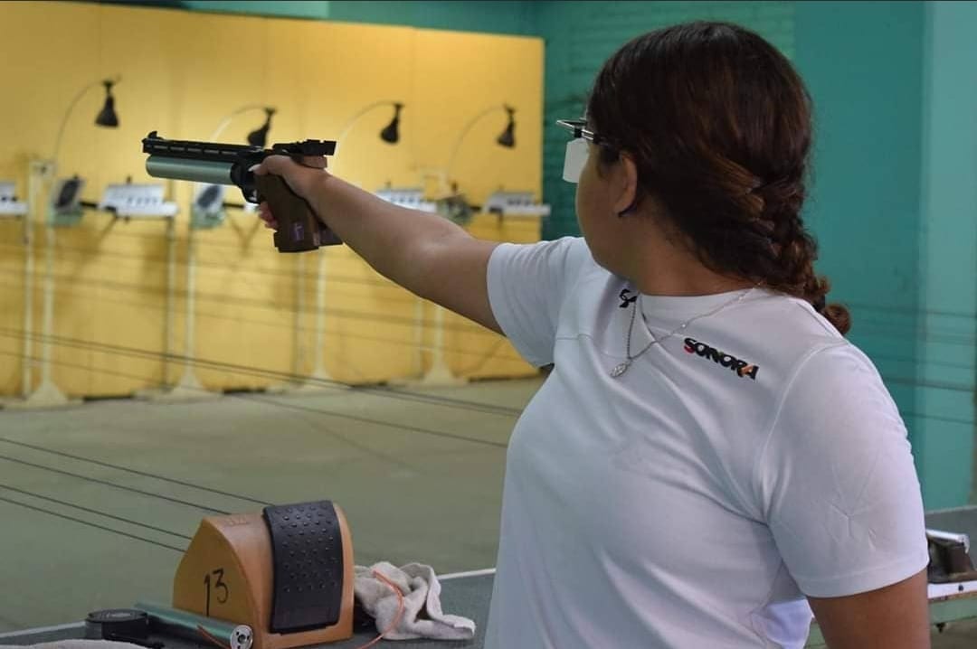 Andrea Ibarra se pone a prueba en Mundial de Rifle