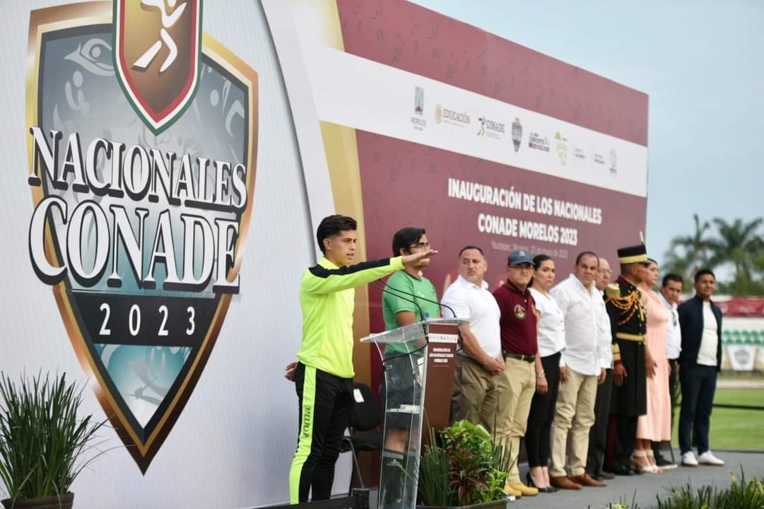Inauguración de Nacionales CONADE 2023 en Morelos
