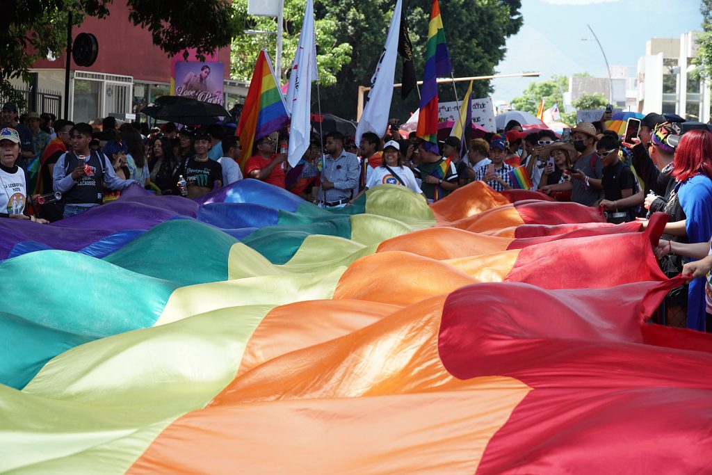 Así se realizó la Marcha de Orgullo LGBTQ+ en Oaxaca