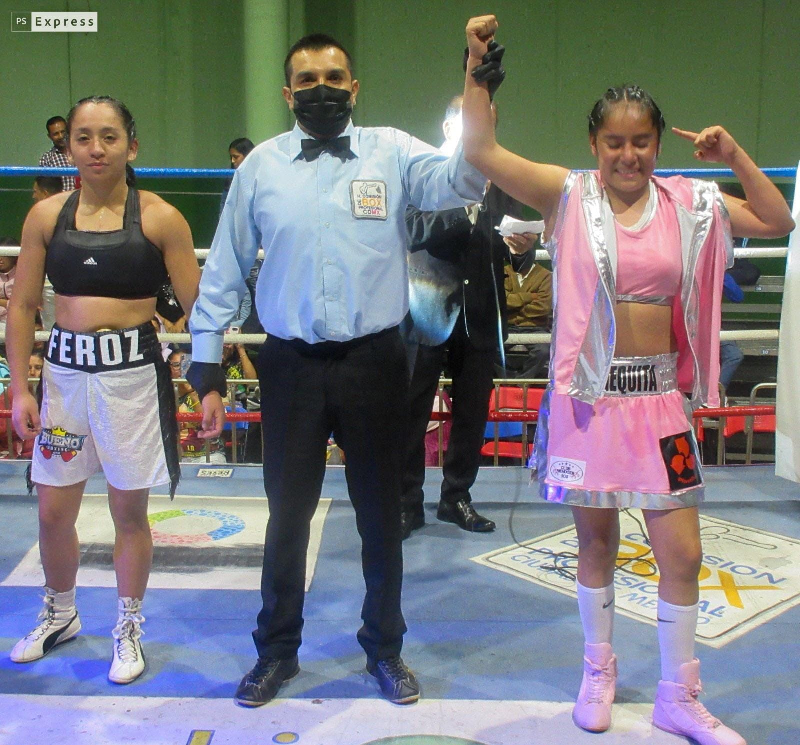 Victoria de "La Muñequita" Alarcón, en la estelar del Domo Kid Azteca