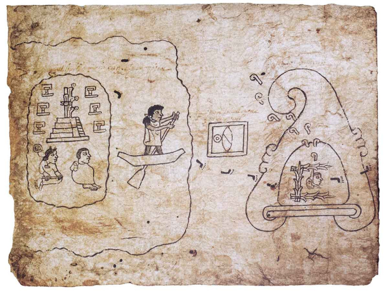 Hallan códice prehispánico