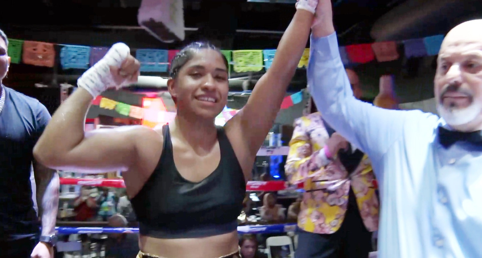Miranda Reyes superó a la ex campeona mundial "Rusita" Rivas