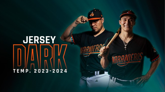 Naranjeros presentan su nuevo jersey "Dark" para la próxima temporada