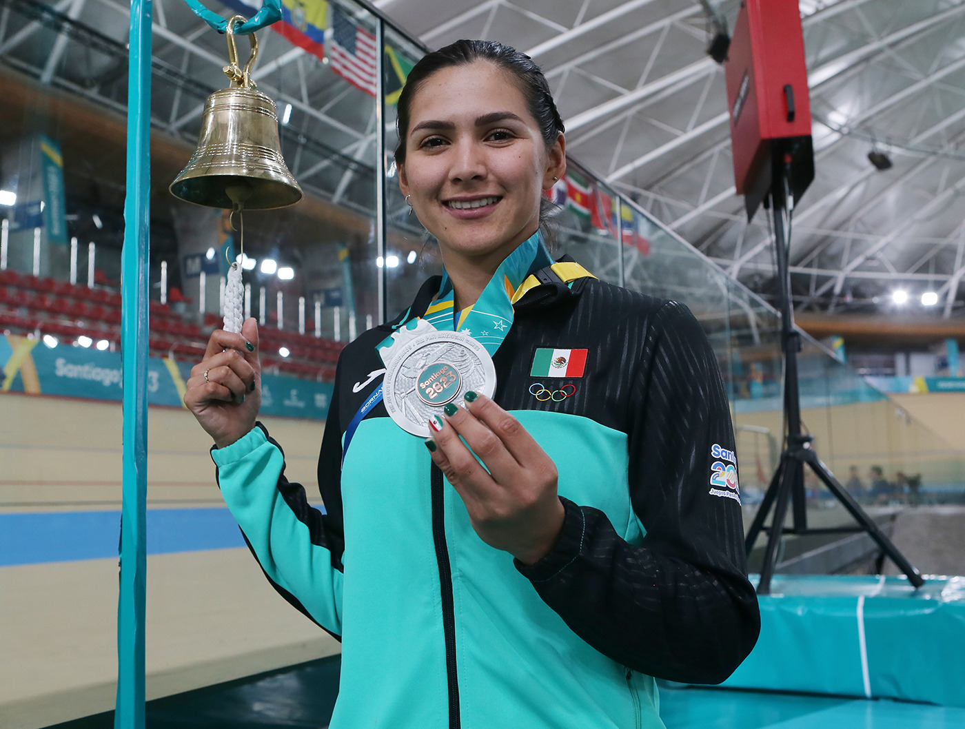 Antonieta Gaxiola y Yarely Salazar, plata en ciclismo de pista