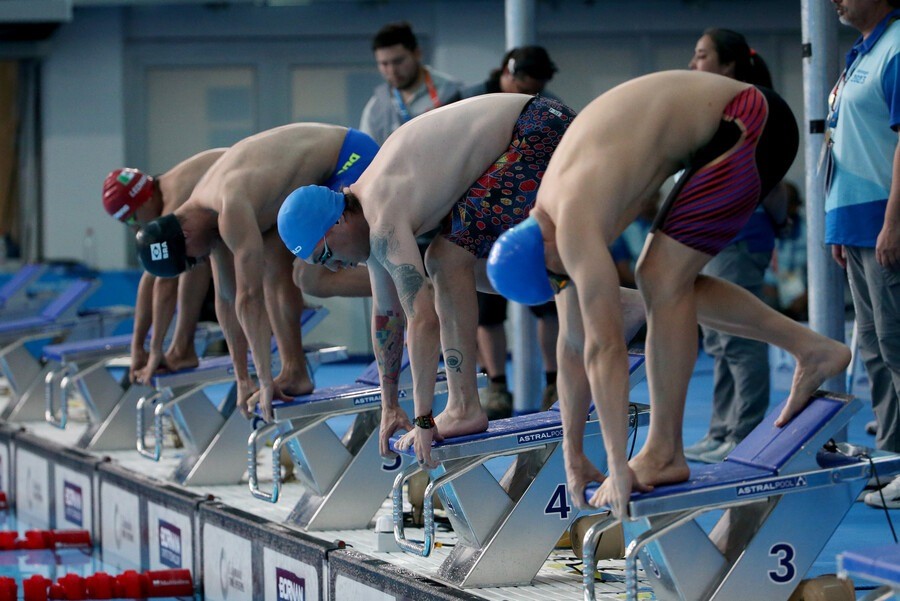 Para natación mexicana gana plata en relevos mixtos de Santiago 2023