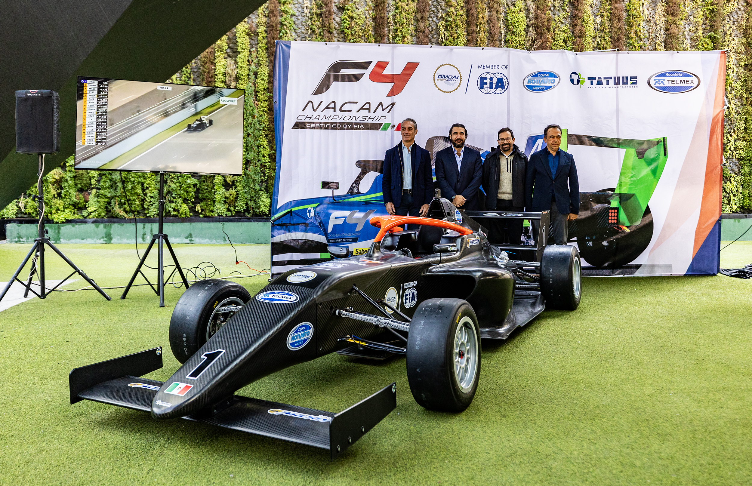 Se presentó el nuevo auto del FIA NACAM F4