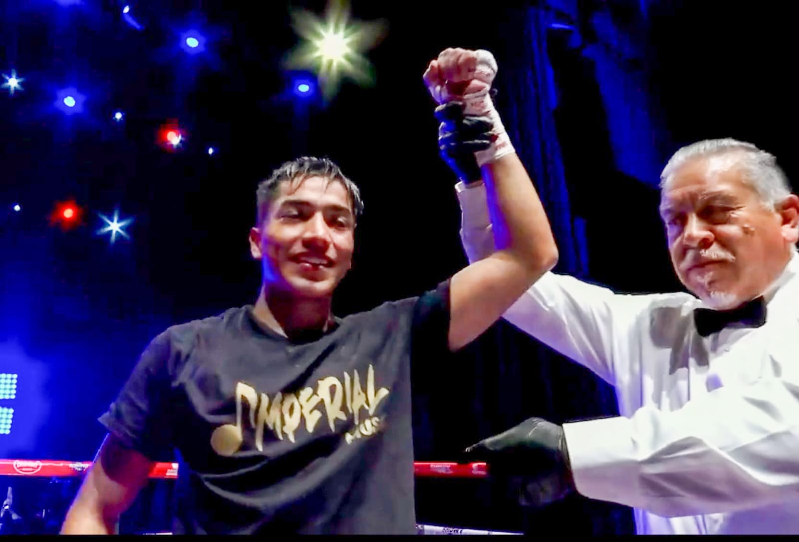 Triunfos del "Domador" González y Conrado Martínez, con The Boxing Showcase