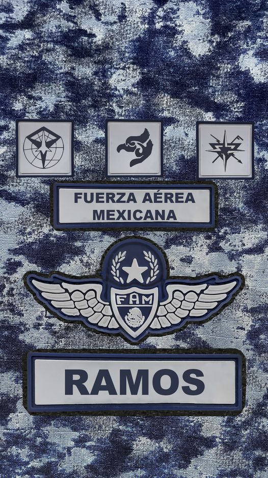 Obtén tu diseño personalizado de la Fuerza Aérea Mexicana