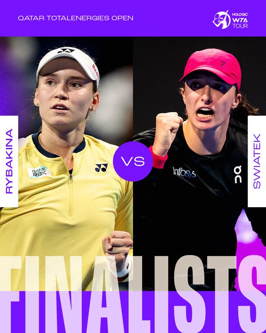 Swiatek-Rybakina, duelo por la corona en Doha