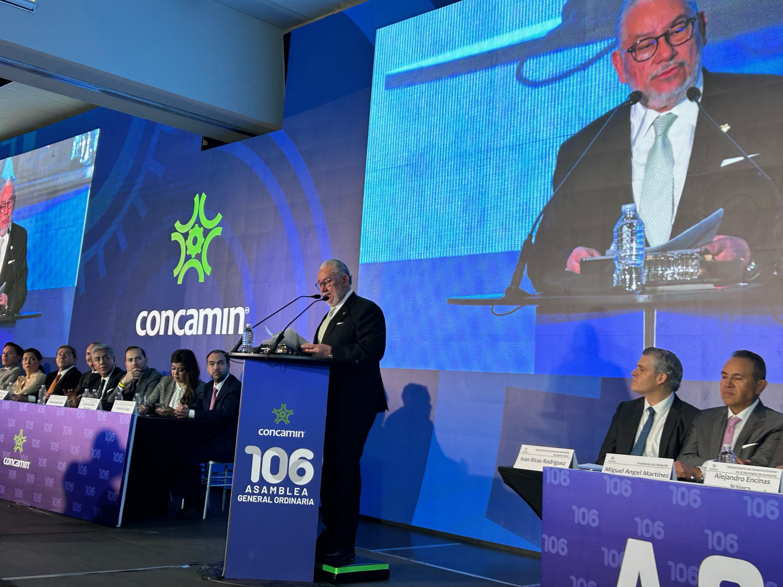 Alejandro Malagón Barragán asume la presidencia de la Concamin