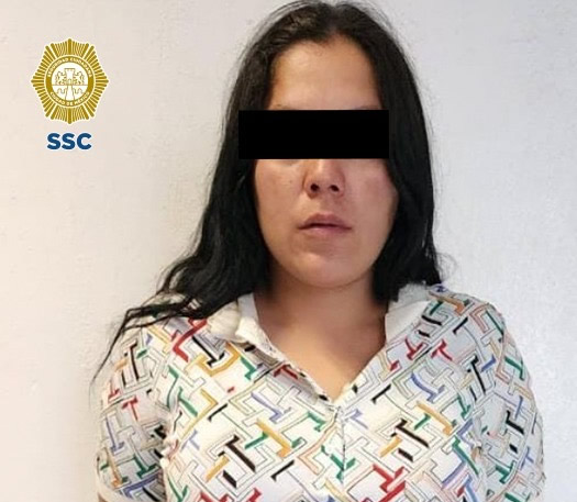 Detiene a Gabriela Preciado “La Gaby”, hija de “Ma Baker”, cabecilla del llamado Cártel de Neza