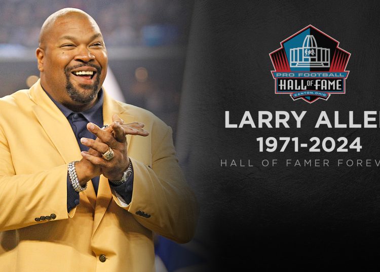 Larry Allen, leyenda de Cowboys, fallece en México