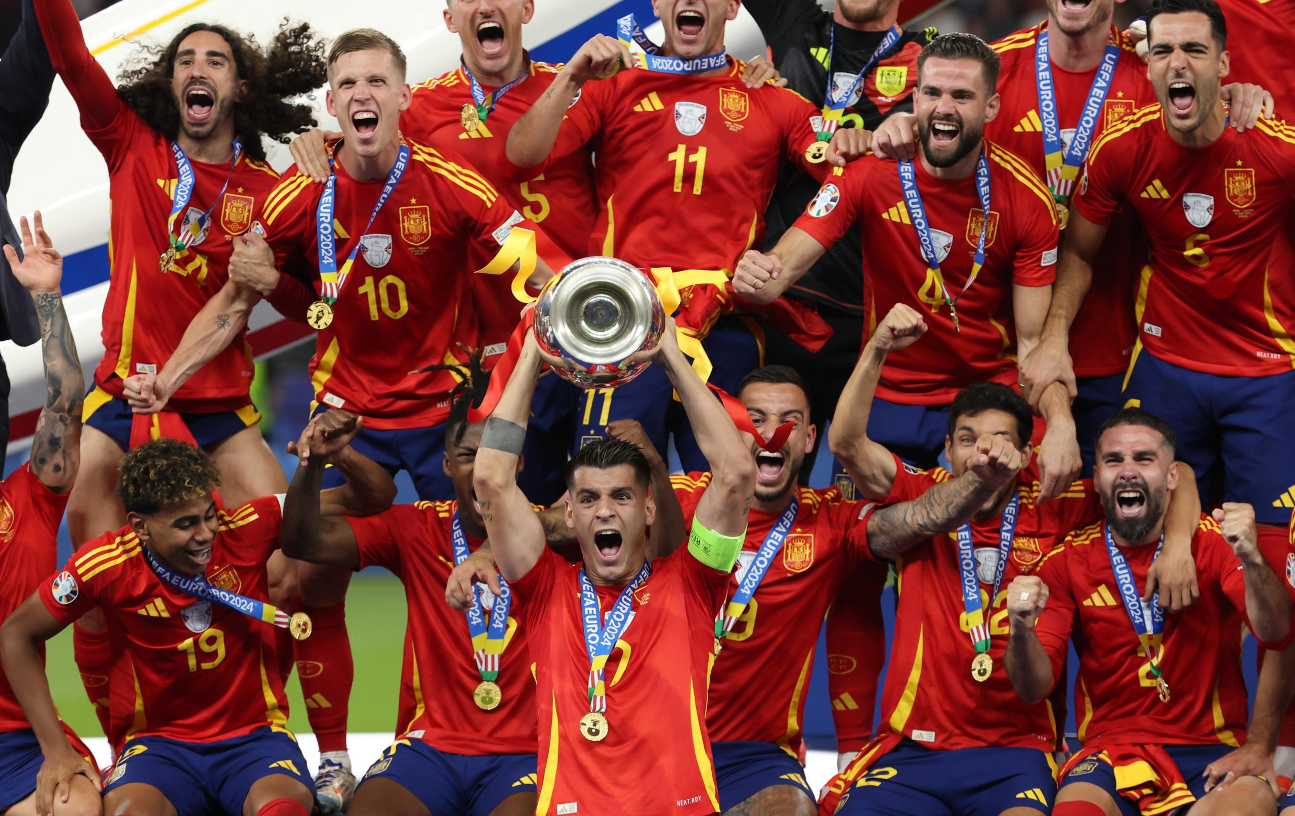 España campeón de la Eurocopa España campeón de la Eurocopa