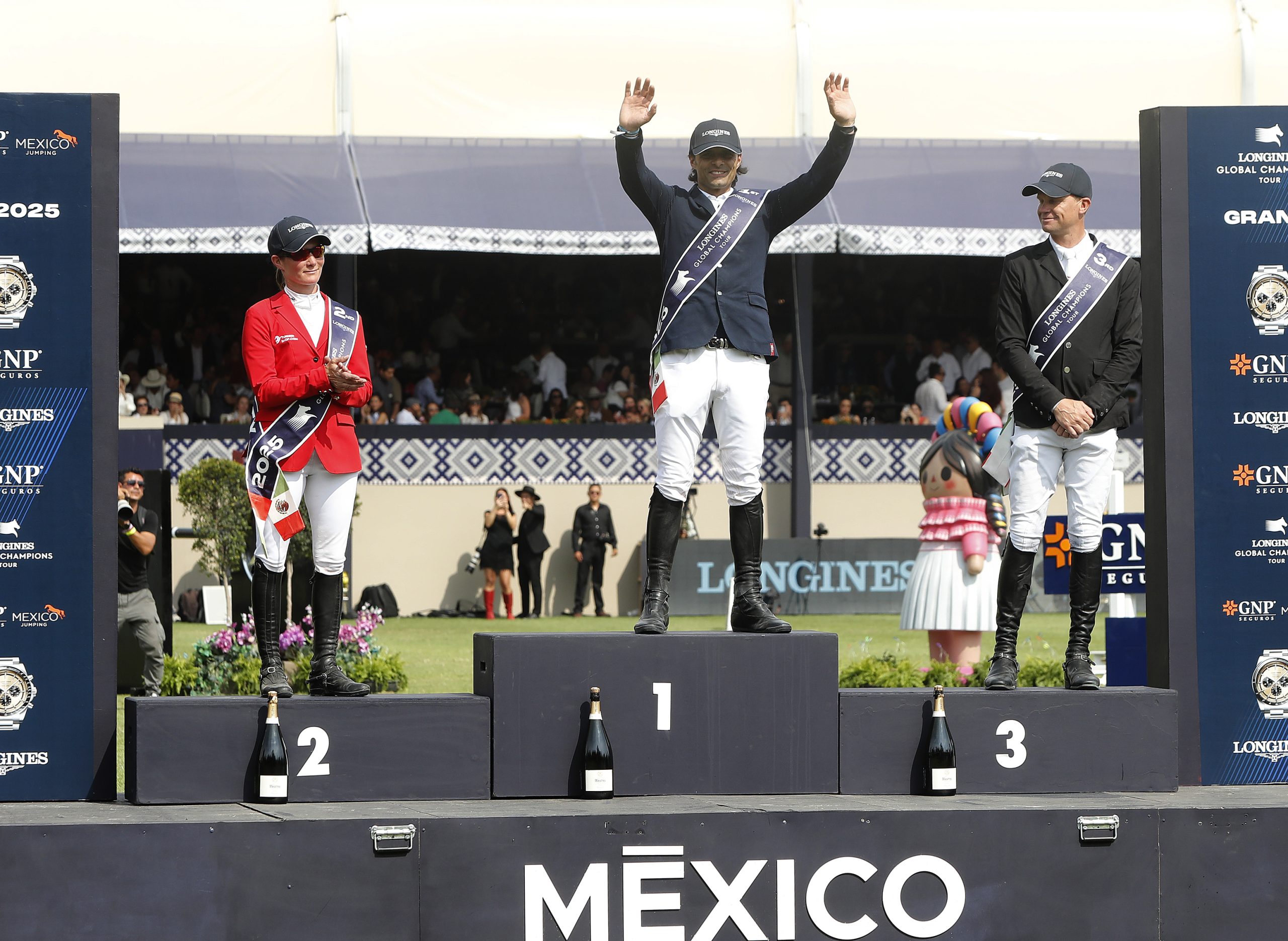 Camilli se impone en el Global Champions Tour México